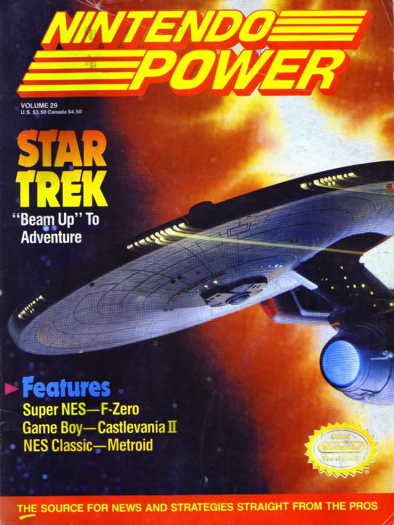 Star Trek Nintendo Power Cover (Oct. '91) | Hobbyist Forums
