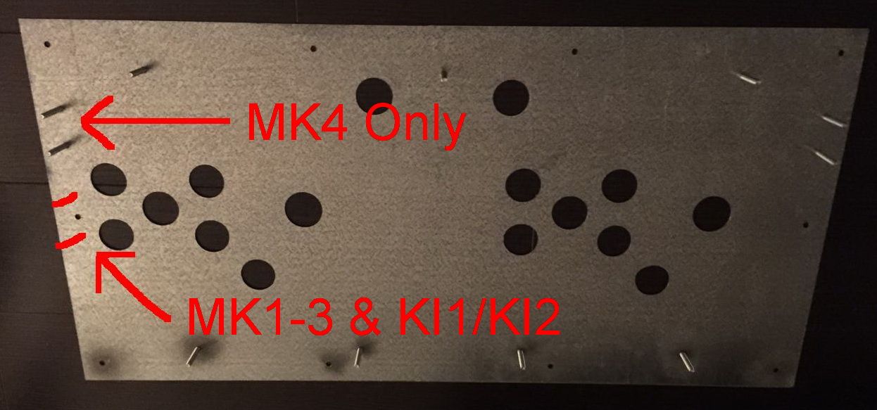 FS Parts: - Mortal Kombat 1-4 and Killer Instinct 1&2 Metal and Wood ...
