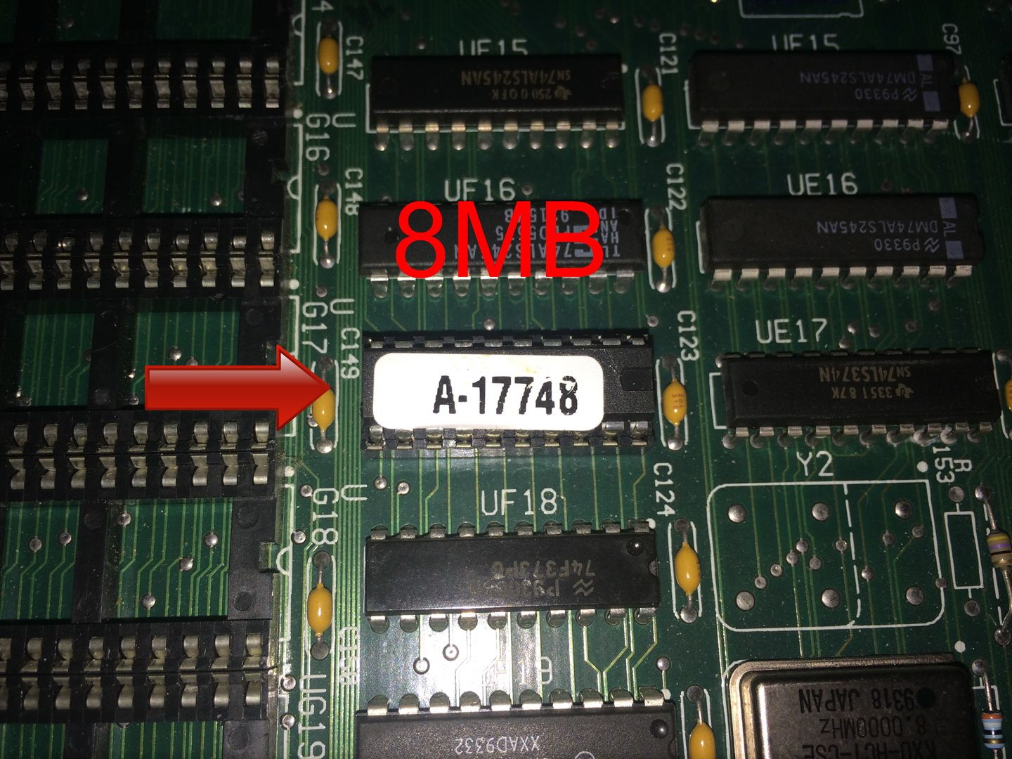NEW - Mortal Kombat 2 PCB - 4mb to 8mb Rom Conversion | Museum of the ...