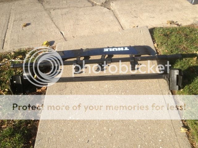 Mk4 GTI roof rack plus Thule 44in fairing | VW Vortex - Volkswagen Forum