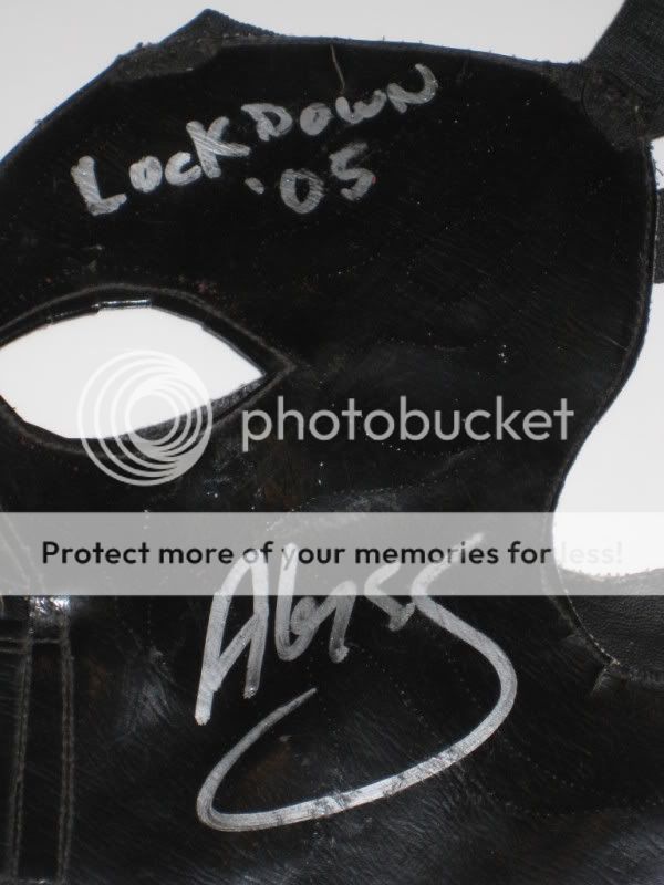 Ring worn Abyss mask >>> | Wrestling Forum