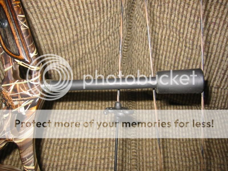 My version of a string suppressor | Archery Talk Forum