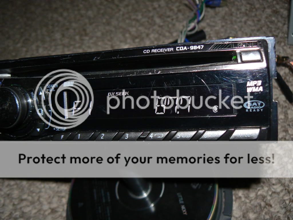 Alpine Faceplates: CDA-9847, CDM-9821. Working CDE-7853 - ALL CHEAP ...