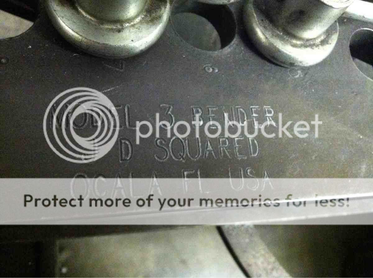 JD2 Model 3 Hydraulic Tubing Bender for Sale