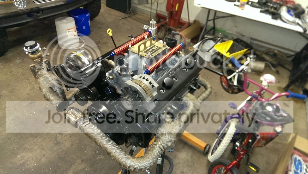 Late 350 block, 1/4" Shorter cylinders, 10243880, not good for 383 ...